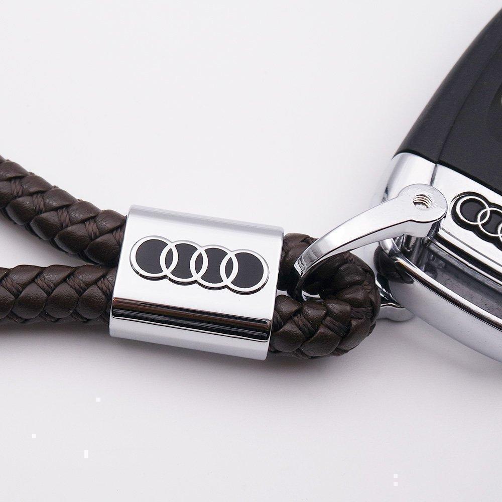 Hand-knitted Audi Leather Key Chain – AudiLovers